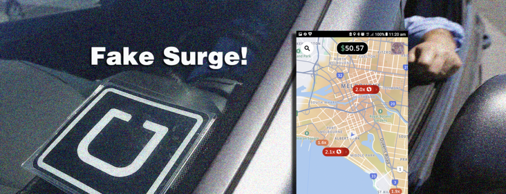 Fake surge – How Uber continue to mislead their drivers/customers RSDU ...